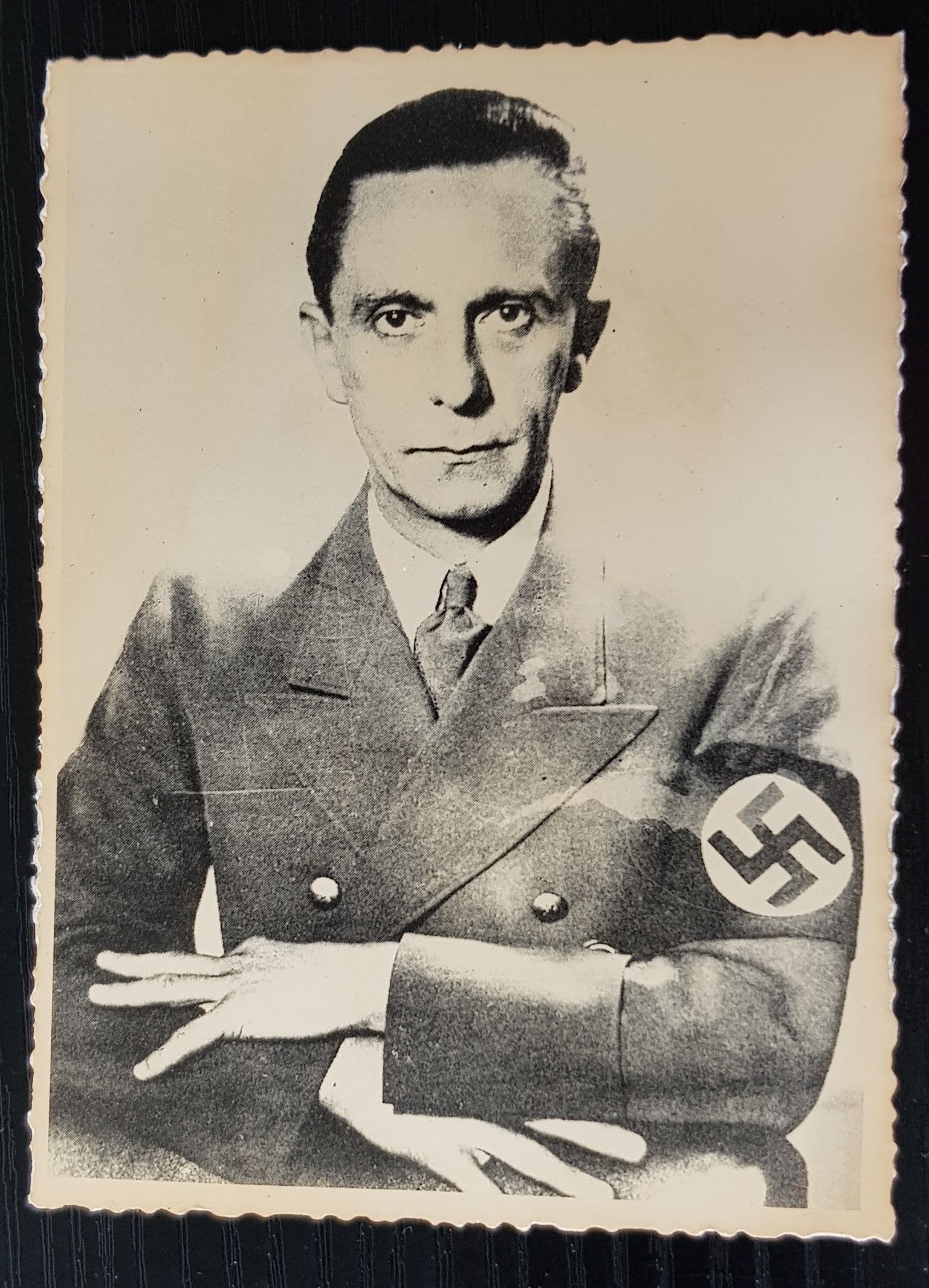 Germany Third 3rd Reich Original Wwii Press Photograph Joseph Goebbels ...