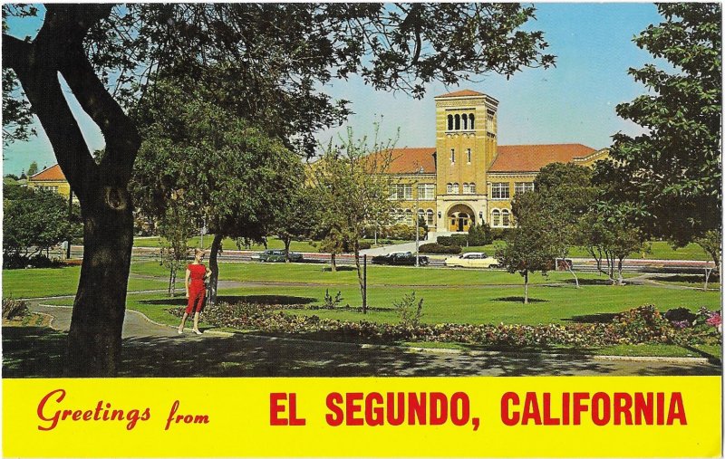 Library Park Main Street El Segundo California | United States ...