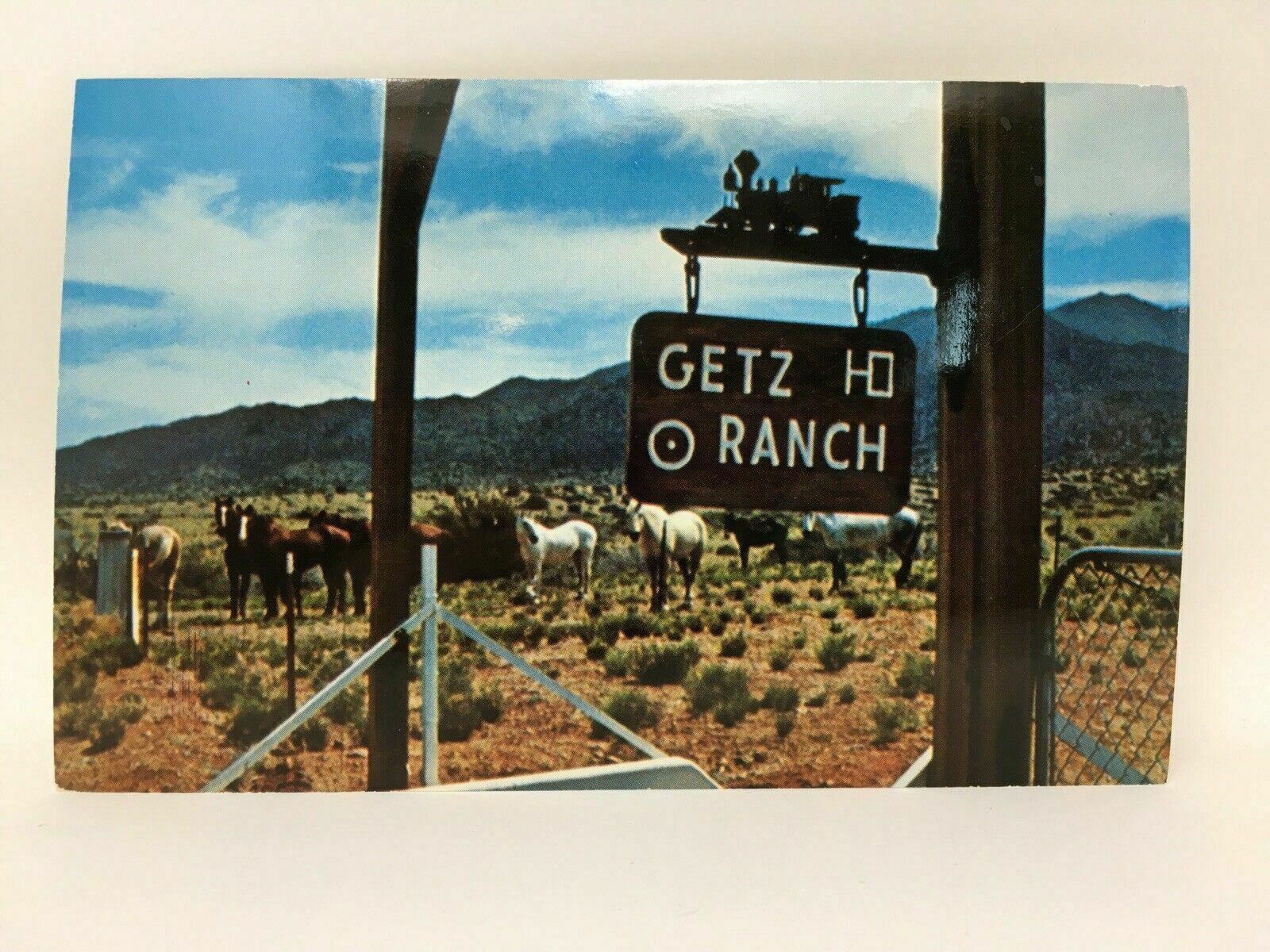 Getz Ranch Postcard Kingman Arizona Horses | United States - Arizona ...