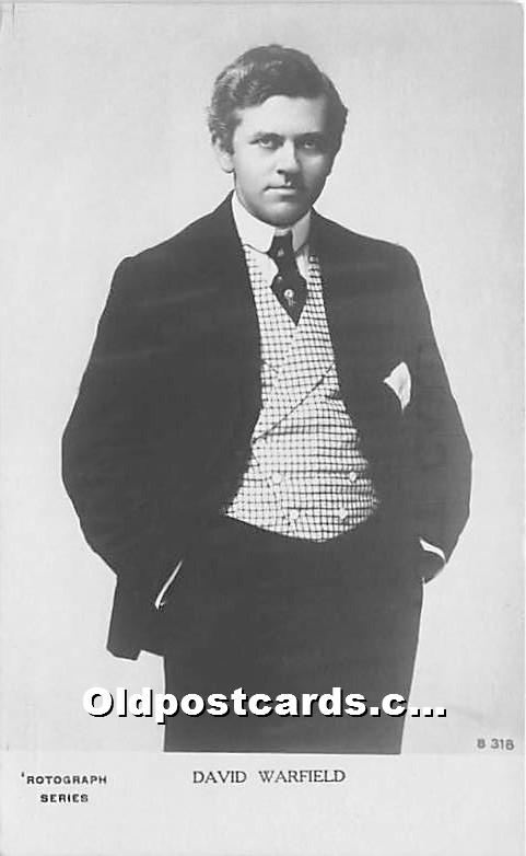 David Warfield Theater Actor / Actress Unused | Topics - Entertainment ...