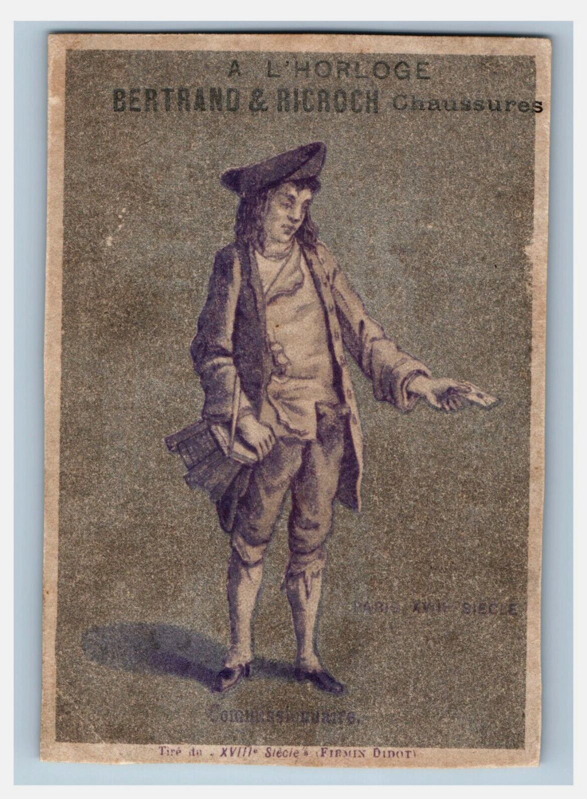 1880s French Language Bertrand & Ricroch F160 | Ephemera - Chromo ...