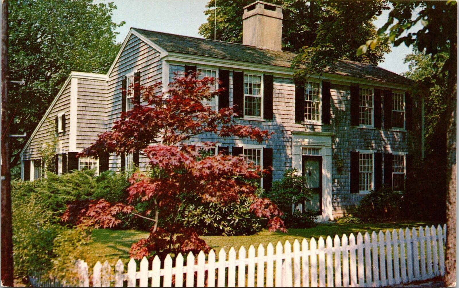 Authentic Salt Box House Yarmouthport Cape Cod Massachusetts MA ...