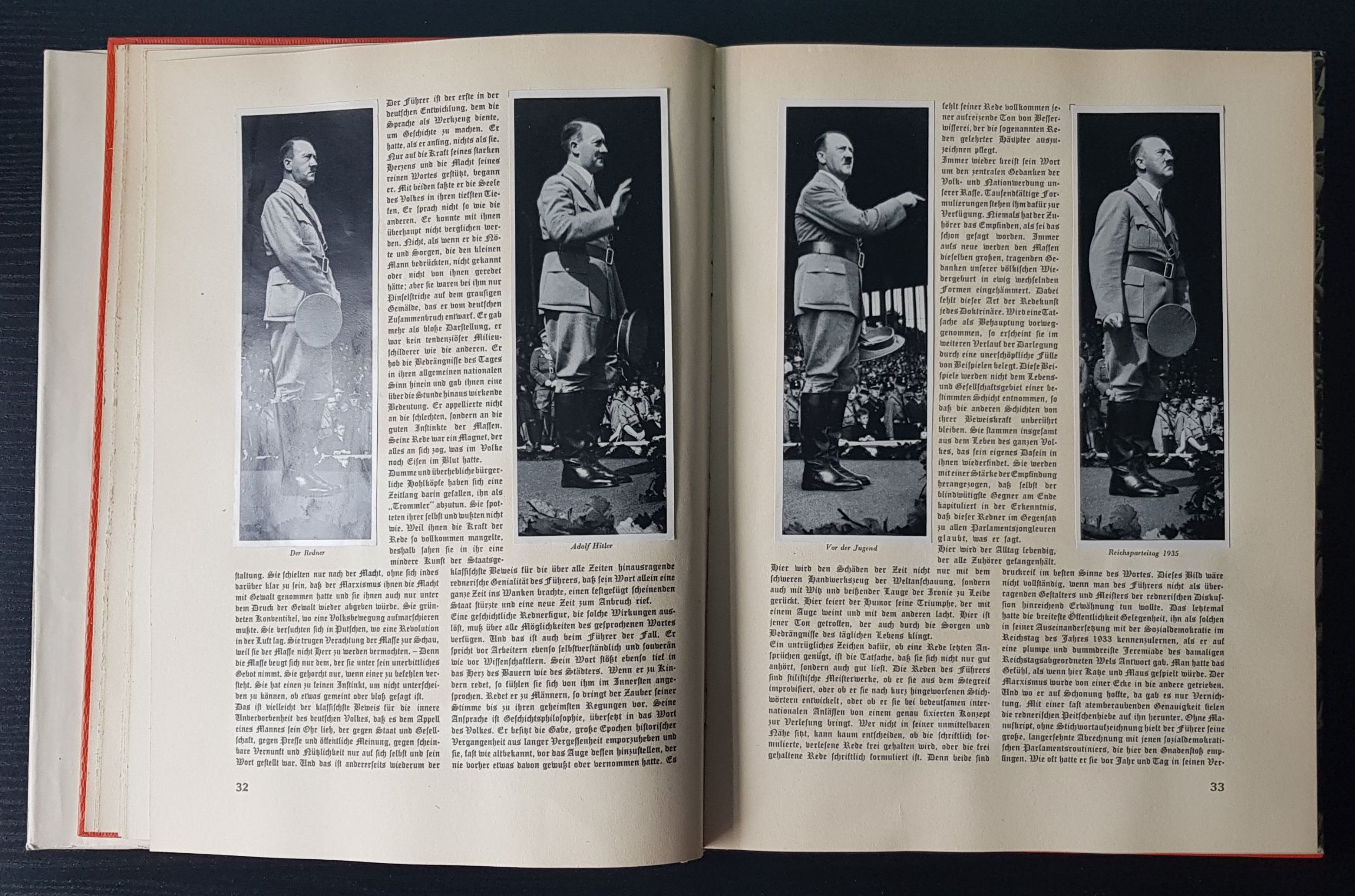 Rare Third 3rd Reich Adolf Hitler Cigarette Card Album With Dust Jacket ...