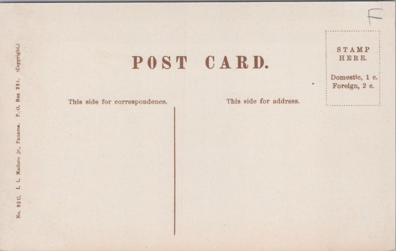 Panama La Boca Wharf Canal Zone Panama Vintage Postcard C206 | Latin ...