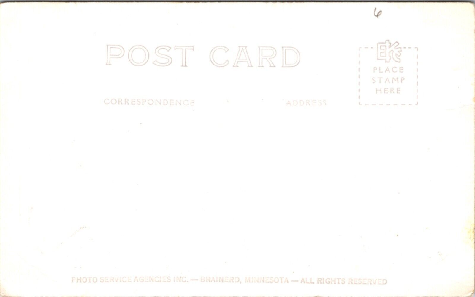 Real Photo Postcard Main Gate at Camp Ripley, Minnesota | United States ...