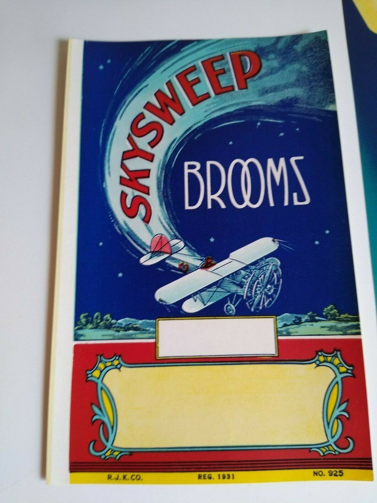 Airplane Labels Dominator Sky Sweep Lone Eagle Airport Planes 1930s-50s ...