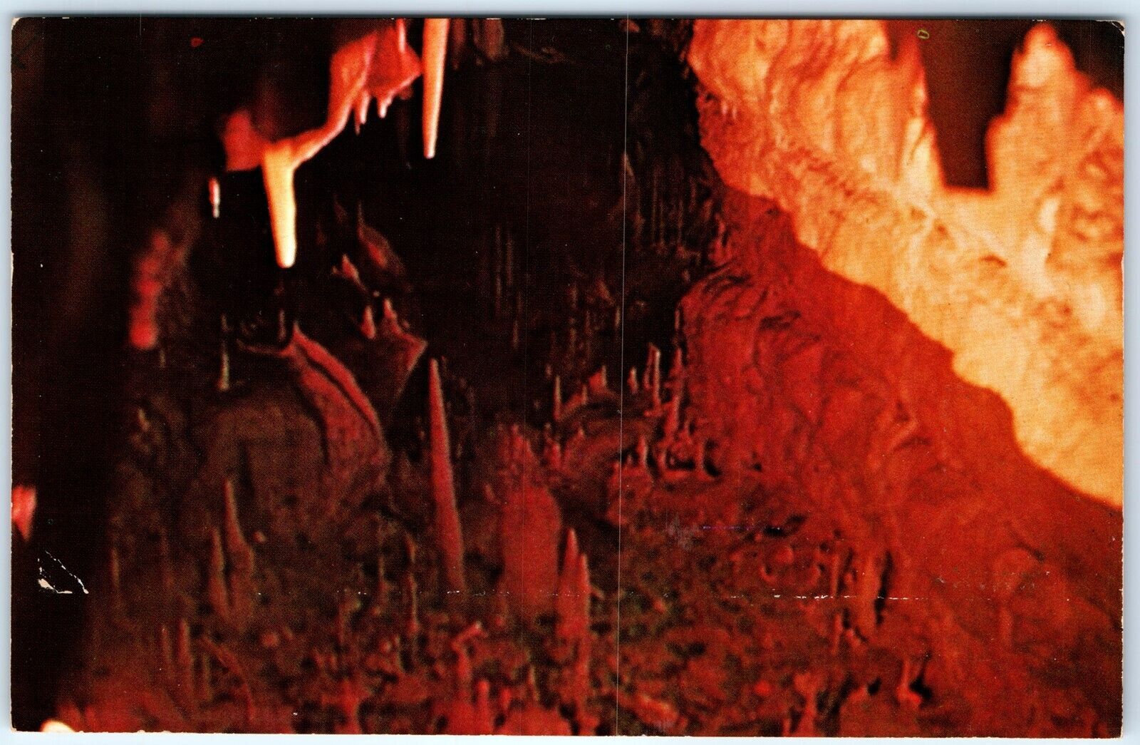 c1960s Dubuque, IA Crystal Clear Lake Cave Cavern Chrome Photo Bill ...