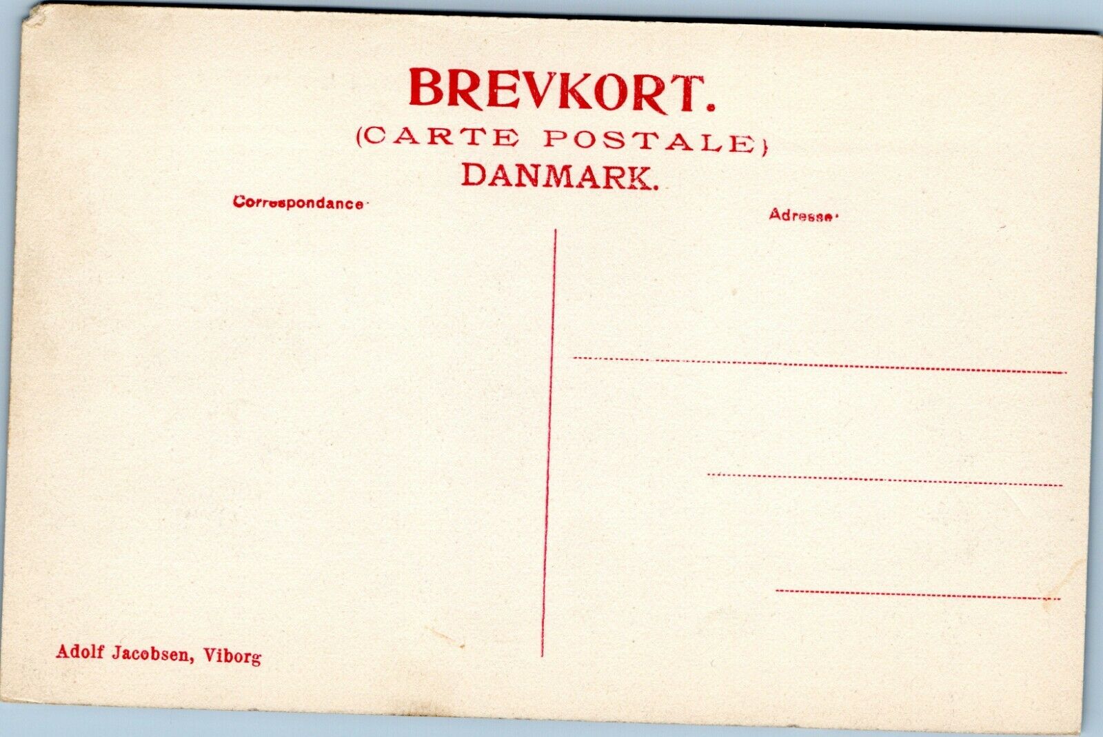 postcard Denmark - Asmild Landbrugsskole - Agricultural High School in ...