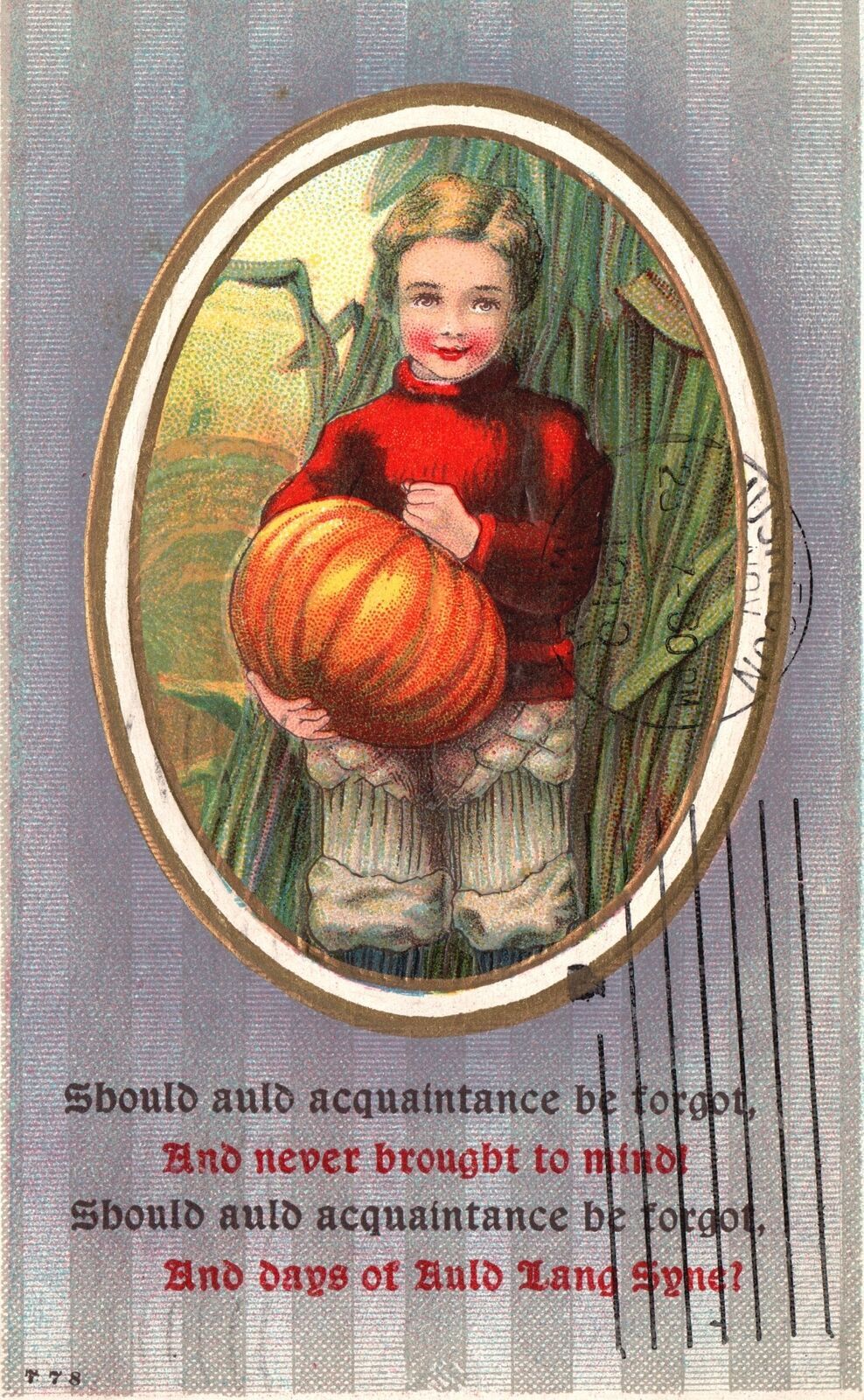 Vintage Postcard 1910's Little Girl Munchkin Farm Should Old ...