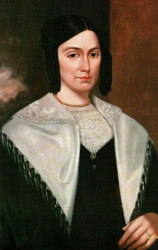 Emma Hale Smith Portrait Wife Of John Smith Postcard | Other / Unsorted ...