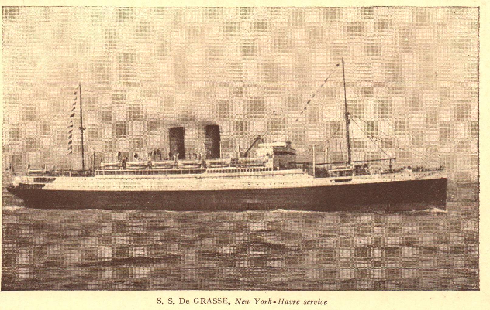 SS De Grasse Steamer | Topics - Other, Postcard / HipPostcard