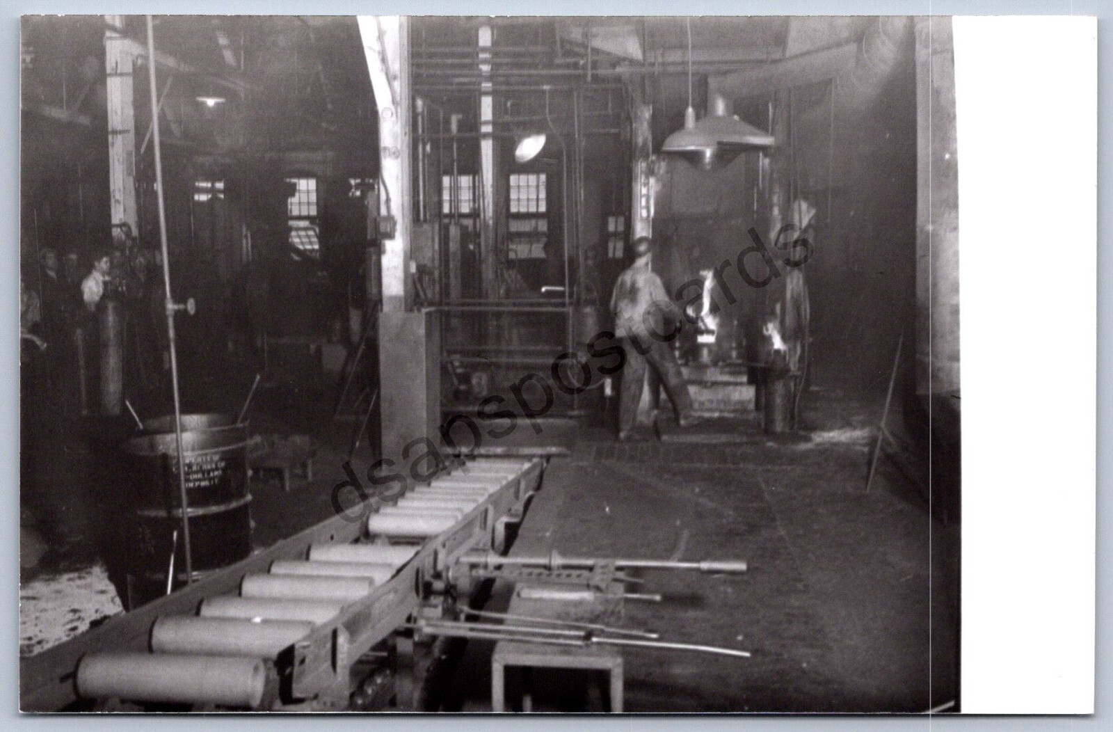 K21/ Newark Ohio RPPC Postcard REPRINT c60s? Roper Munitions Factory ...
