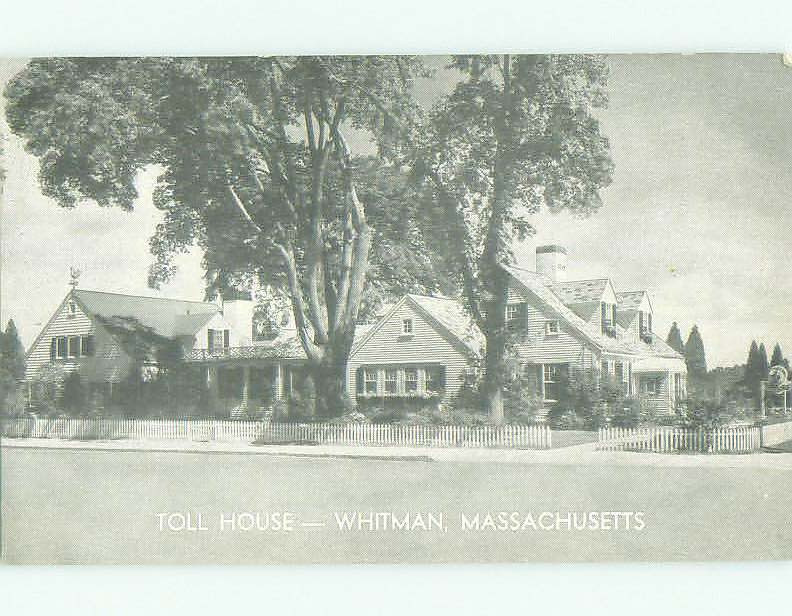 1940's TOLL HOUSE HOTEL Whitman Massachusetts MA HQ5665 | United States ...
