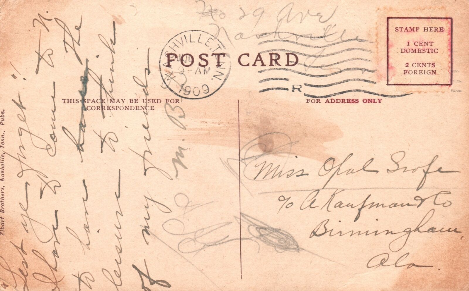 Vintage Postcard Tennessee State Capitol Historic Building Nashville ...