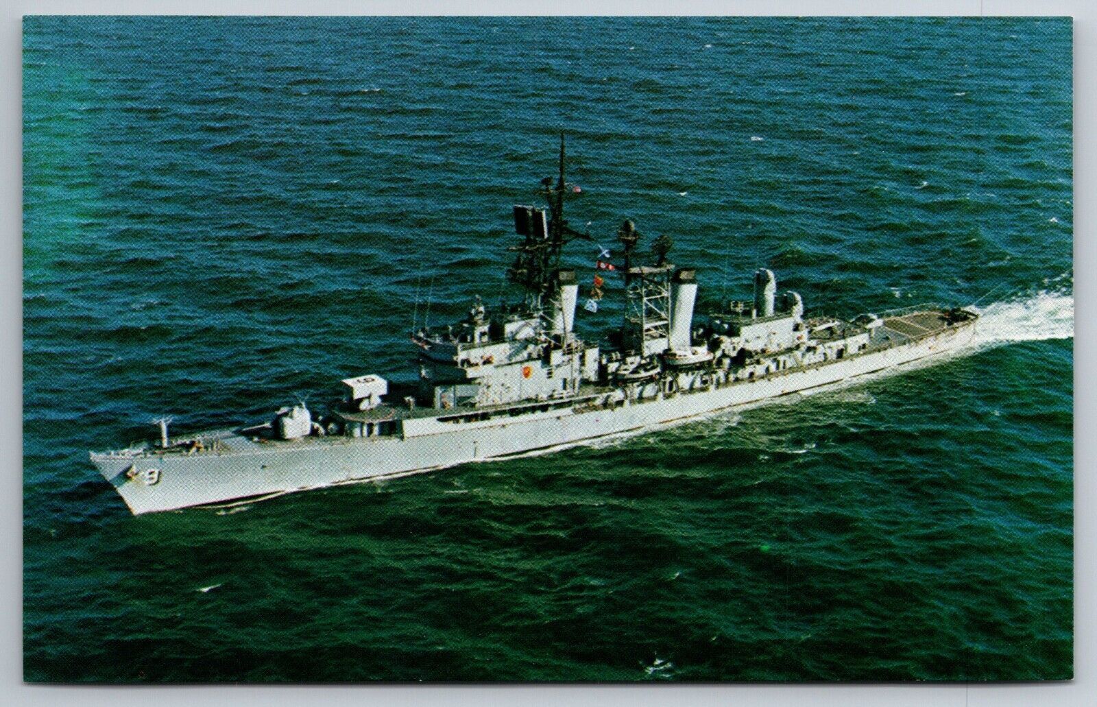 U.S.S. Coontz DLG 9 Navy Guided Missile Frigate Photo Postcard | Other ...