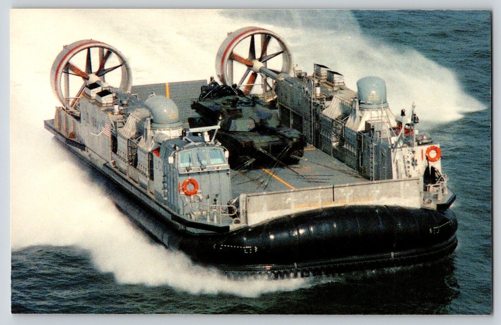 Postcard US Navy Ship - LCAC Landing Craft Air Cushion ACU-4 | United ...