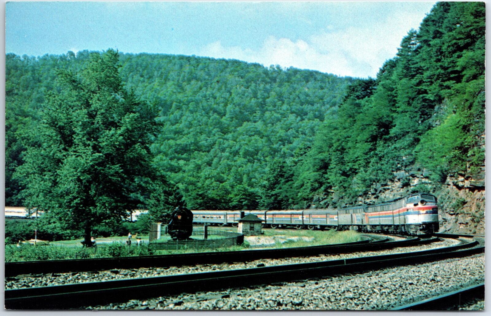 Vintage Postcard Amtrak's Flagship Train the "Chicago to New York ...