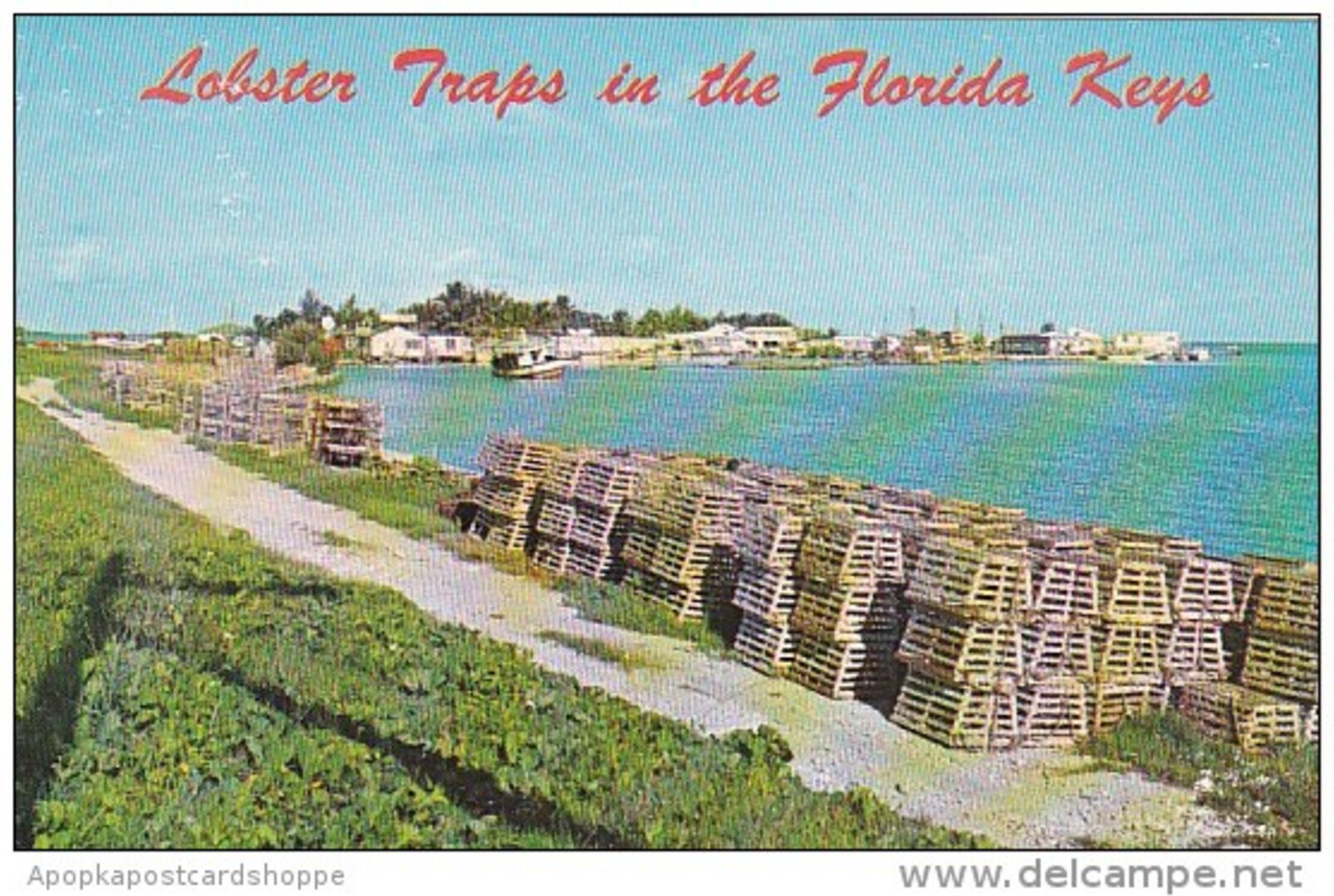 Florida Conch Key Lobster Traps Are A Familiar Sight In Conch Key ...