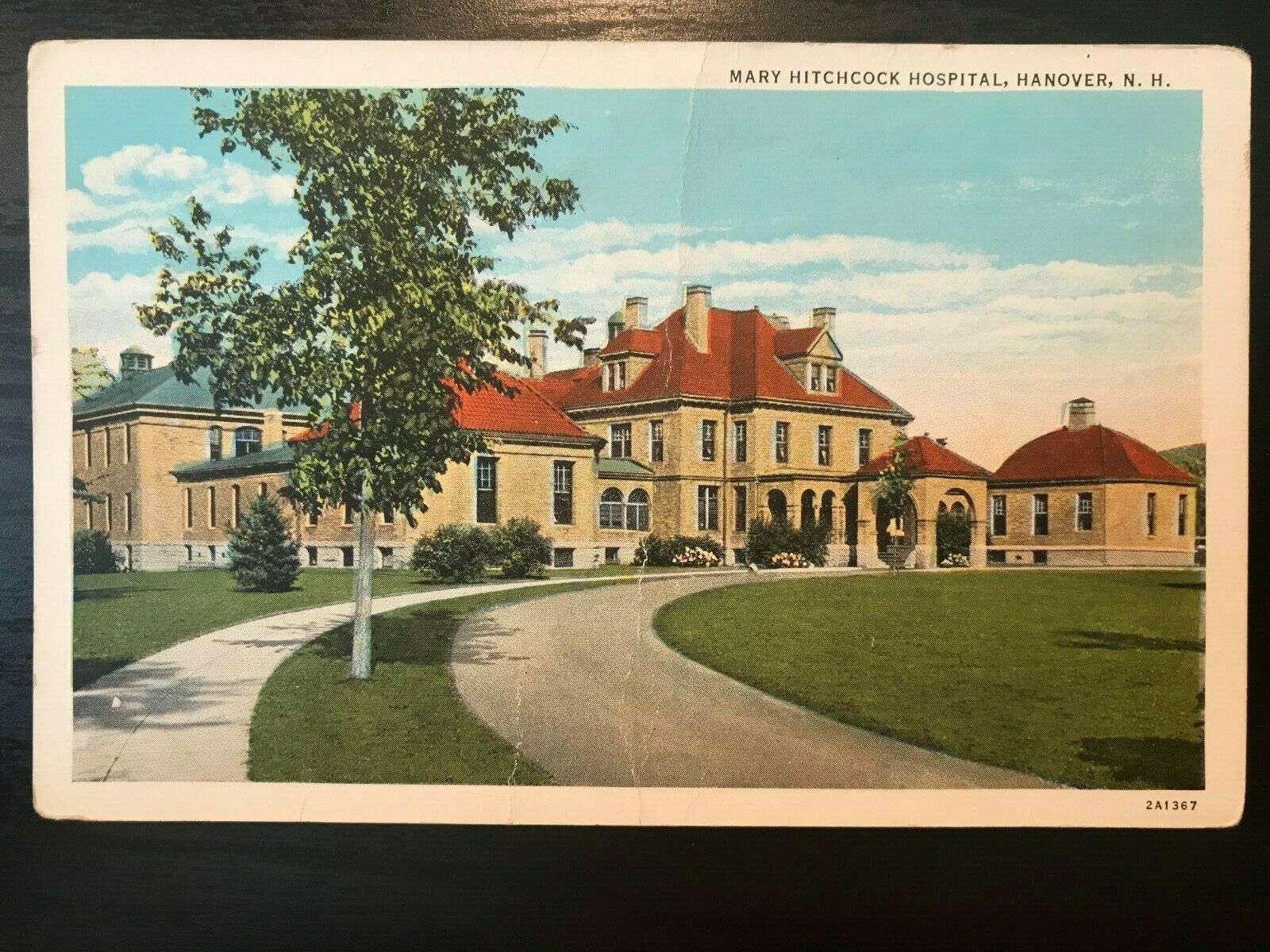 Vintage Postcard 1932 Mary Hitchcock Hospital Hanover New Hampshire ...