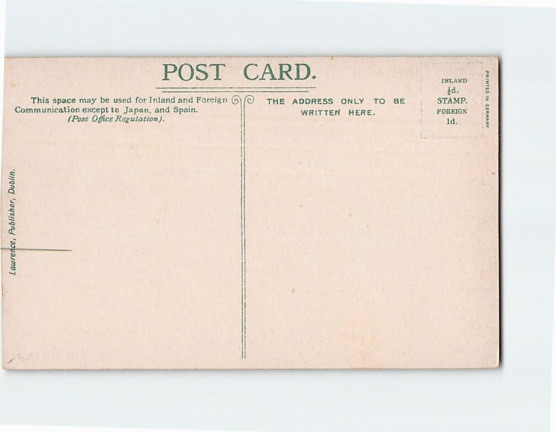 Postcard Sackville Street, G.P.O. and Nelson's Pillar, Dublin, Ireland ...