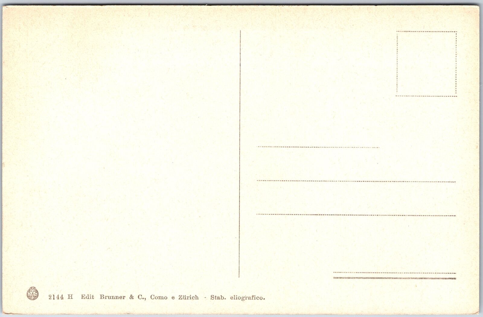 Vintage Postcard View of SAN Giovanni DI Bellagio at Lake Como Italy ...