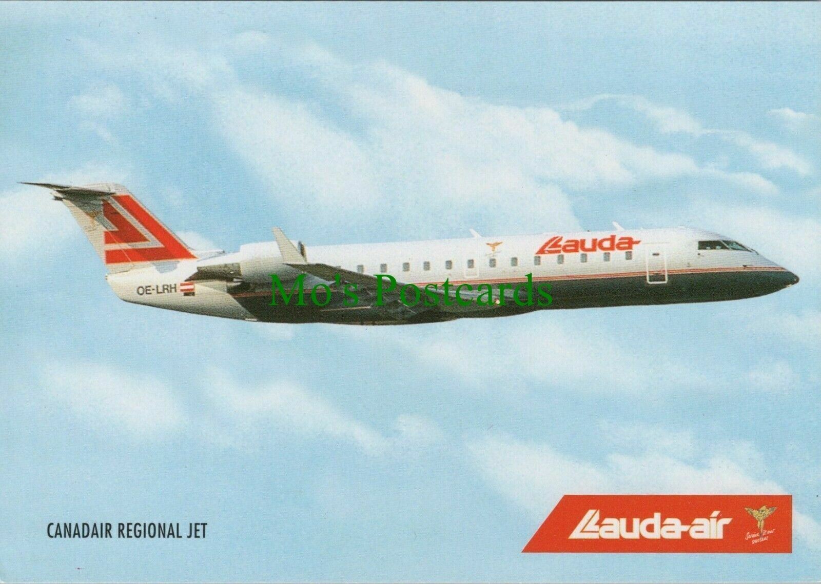 Aviation Postcard - Canadair Regional Jet - Lauda-Air Aeroplane RR11884 ...