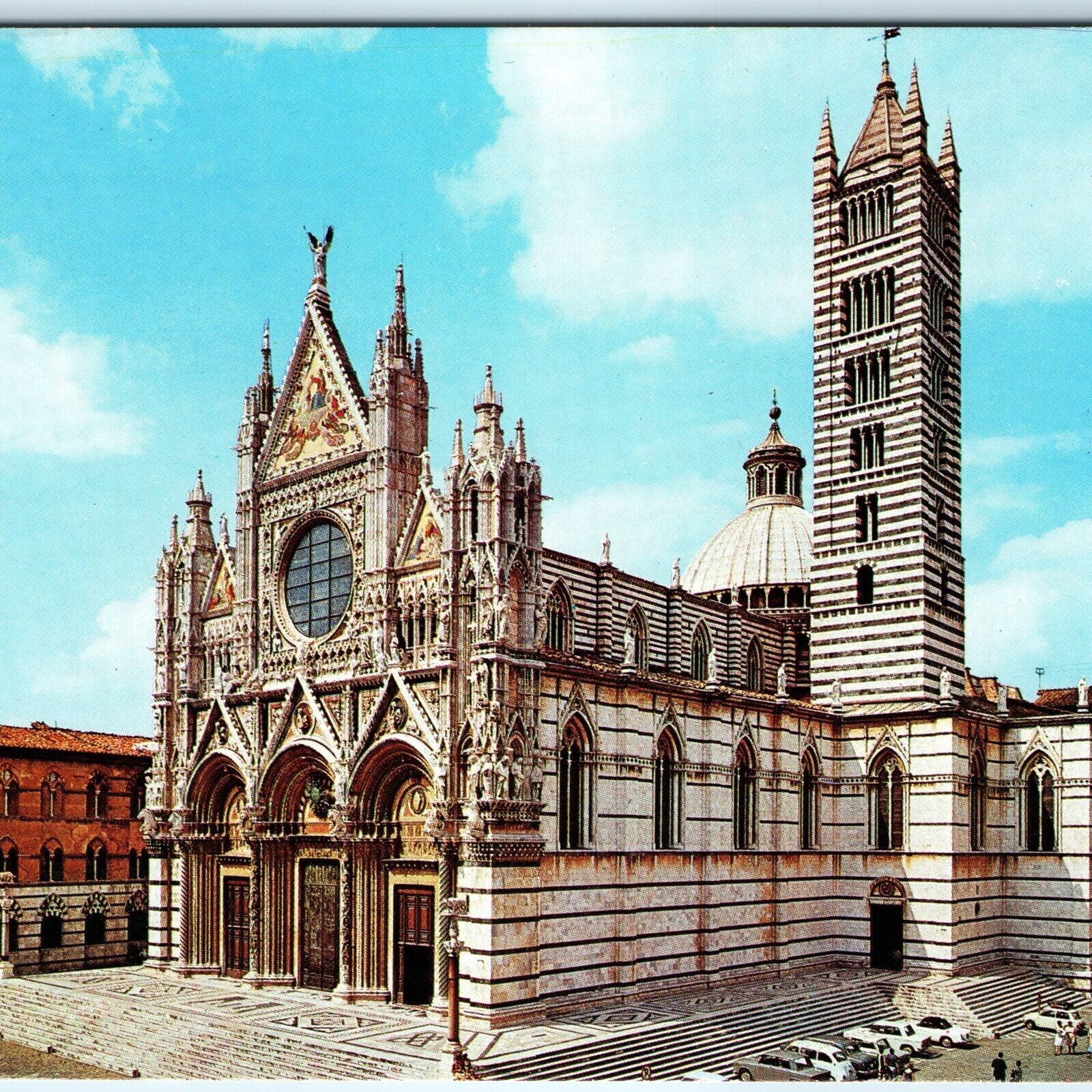 c1970s Siena Italy Cathedral Landmark Gothic Renaissance Architecture ...