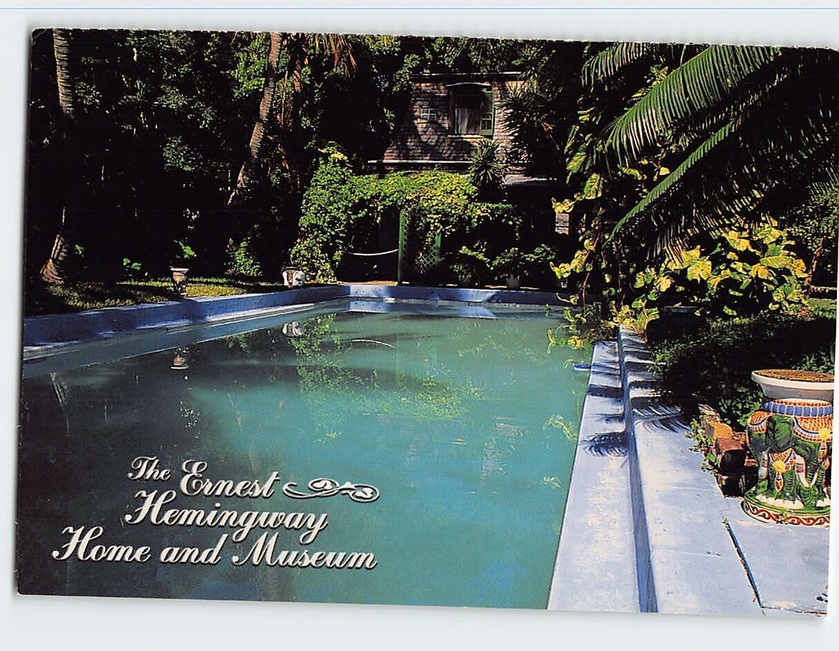 Postcard Pool, The Ernest Hemingway Home and Museum, Key West, Florida ...