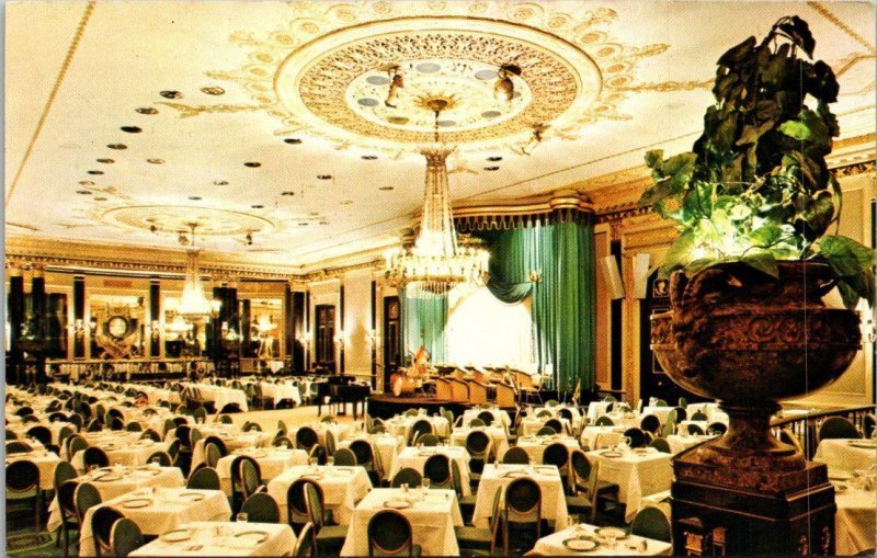 New York Chicago Palmer House The Empire Dining Room | Topics - Hotels ...