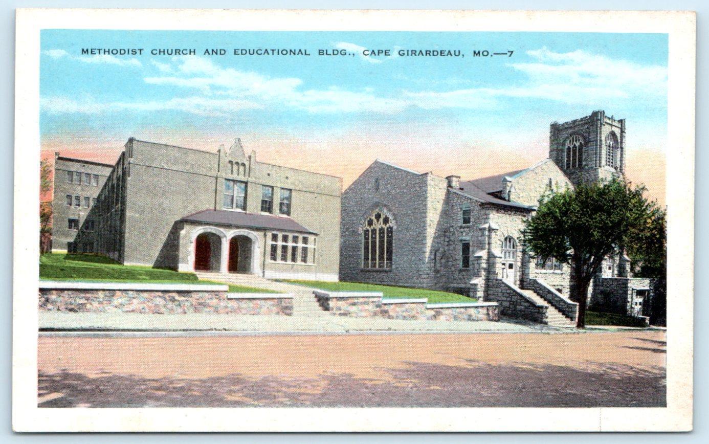 CAPE GIRARDEAU, Missouri MO ~ METHODIST CHURCH Education Building 1930s ...