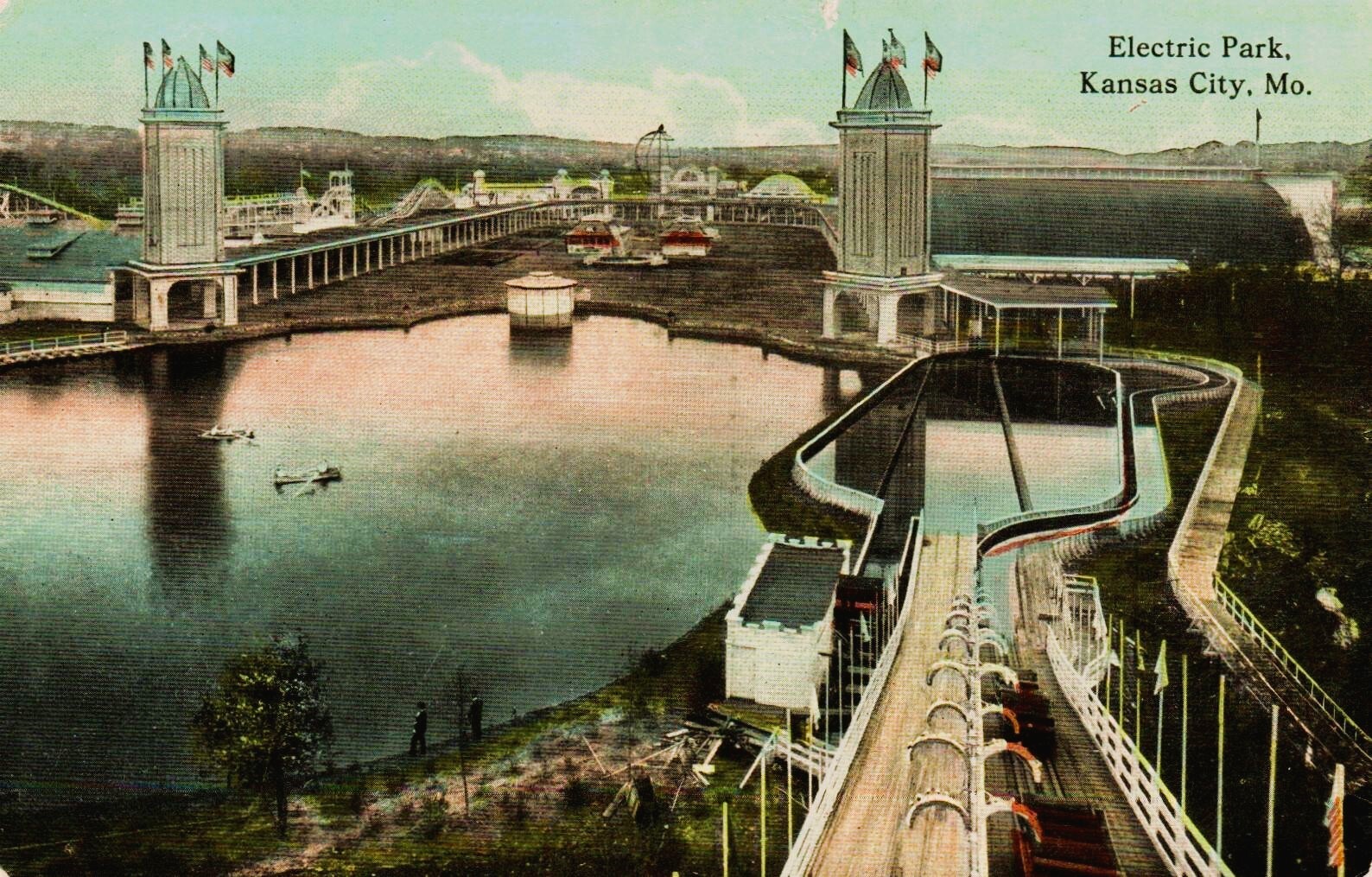 Kansas City, Missouri - A view of the Electric Park - in 1912 | United ...