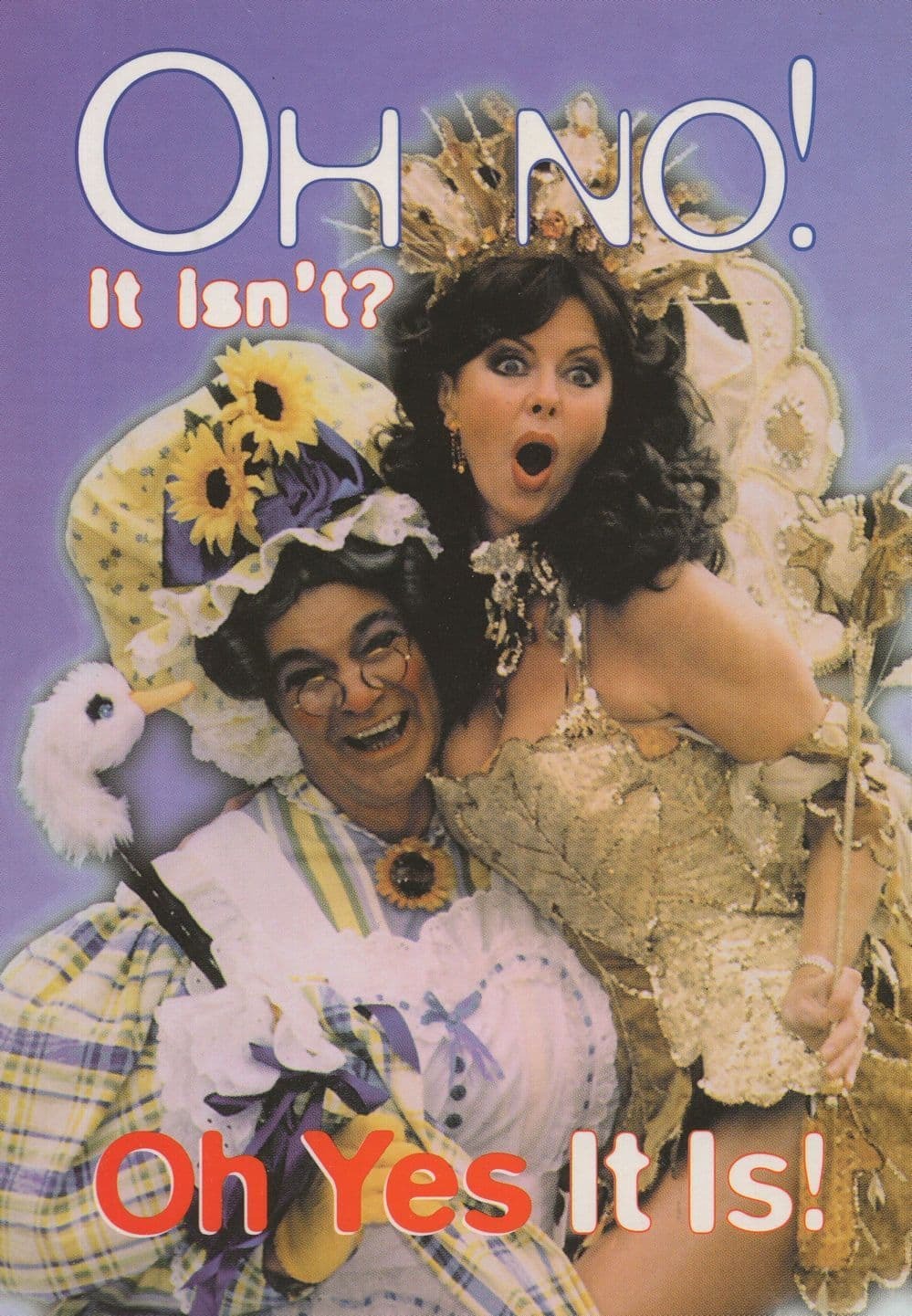 The Chuckle Brothers Matthew Kelly Birmingham Pantomime Postcard ...