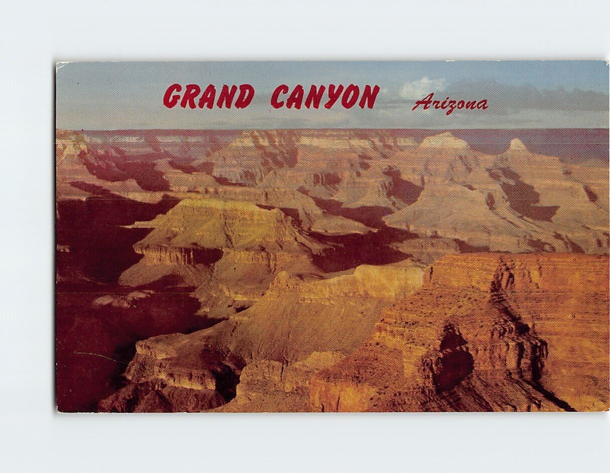 Postcard The Grand Canyon From Hopi Point Grand Canyon National Park ...