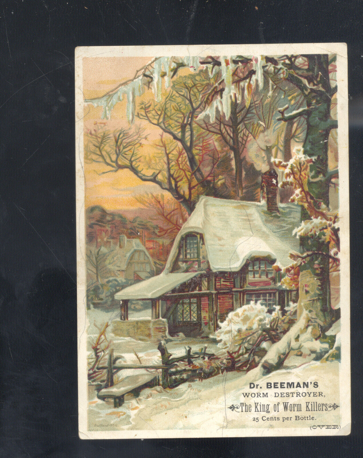 Cleveland Ohio DR. Beeman's Worm Destroyer Birmingham OH. Victorian ...