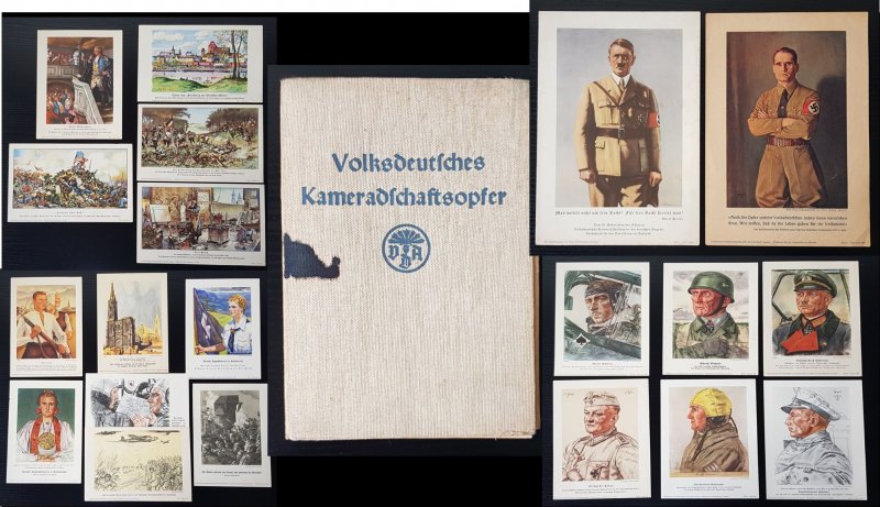 Germany Third 3rd Reich Original 21 Willrich Maxi- Card Prints ...