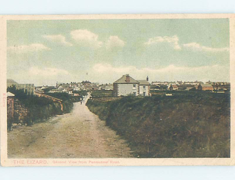 Old Postcard THE LIZARD AT PENMENNER ROAD Helston In Cornwall England ...