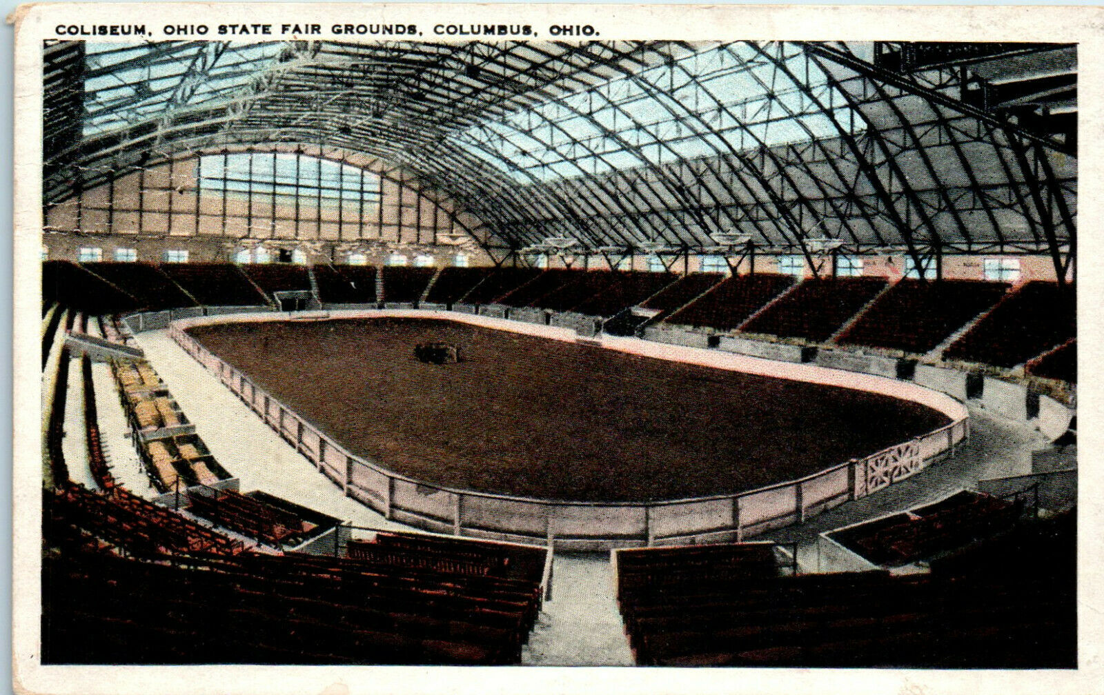 1920s Coliseum Ohio State Fair Ground Columbus Ohio Postcard | United ...