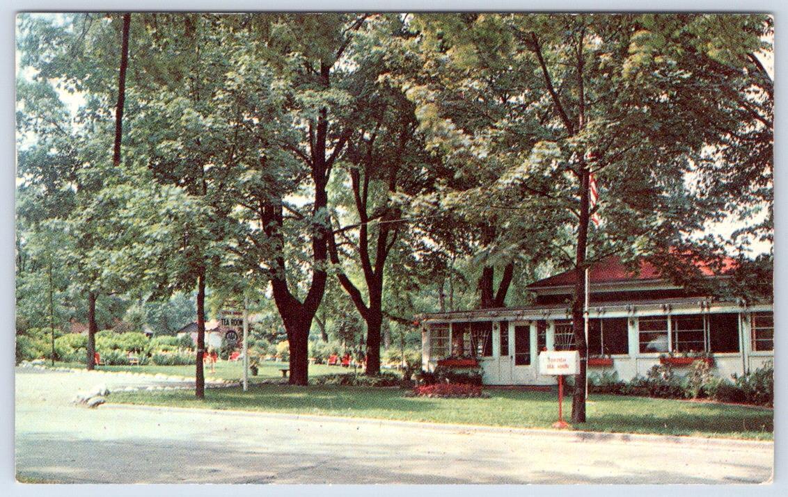 1957 Lake Geneva WI Little Danish TEA Room Restaurant Prime RIB Chicken ...