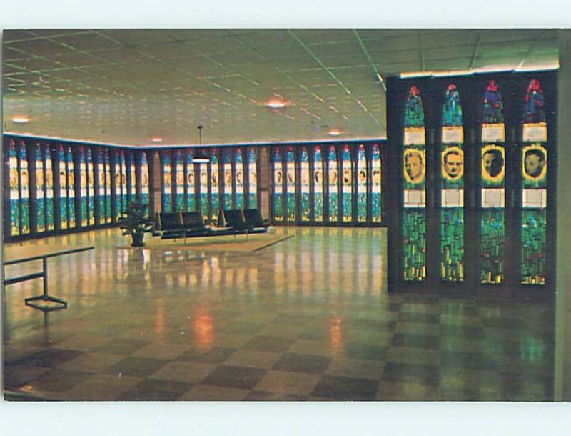 1968 postcard NBA BASKETBALL HALL OF FAME Springfield Massachusetts MA ...