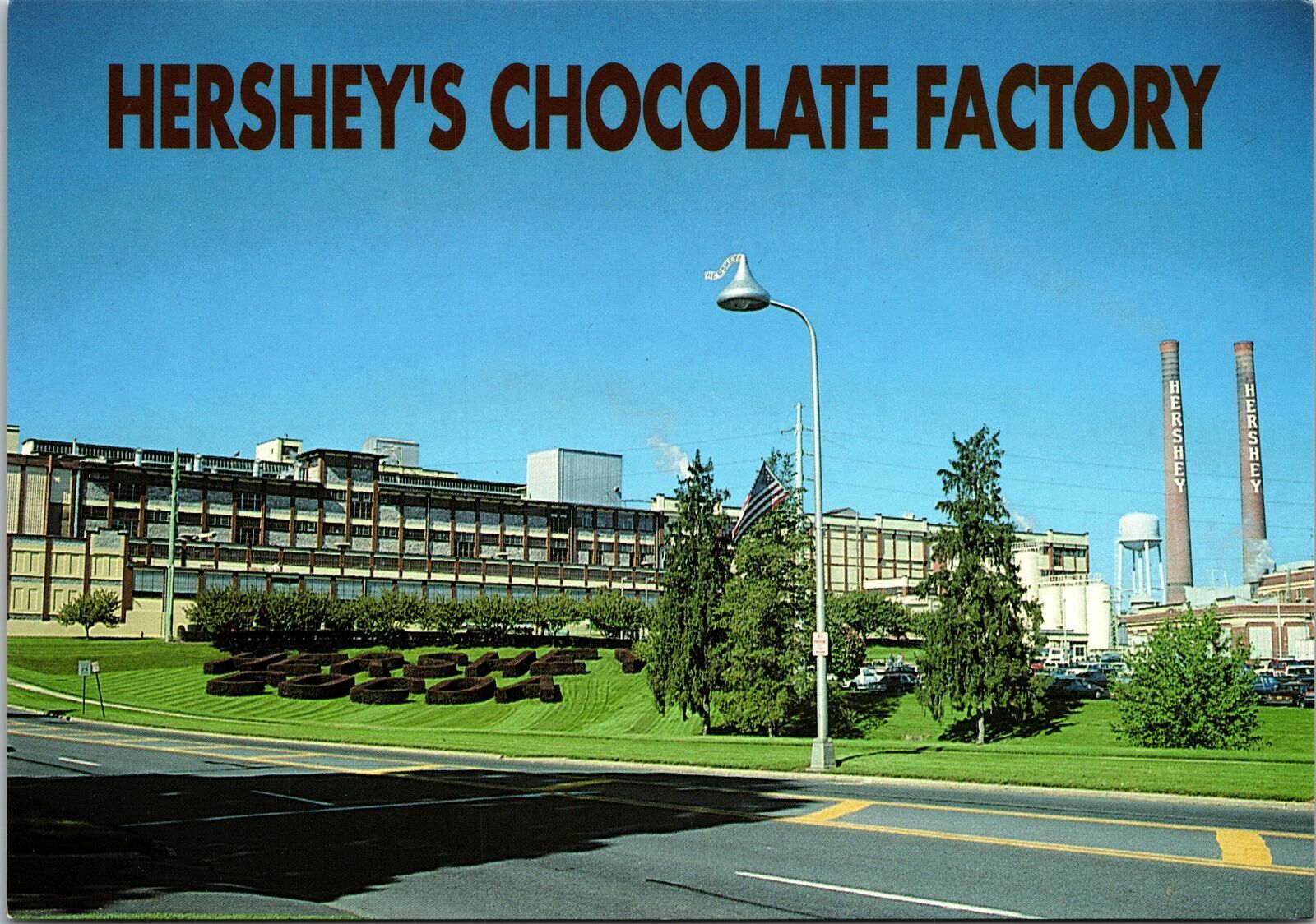 Vintage Continental Size Postcard Hershey's Chocolate Factory Hershey ...