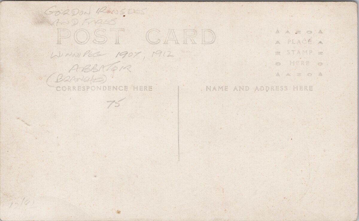 Gordon Ironside & Fares Co Building Moose Jaw SK Saskatchewan RPPC ...