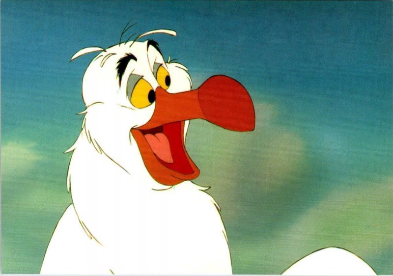 2~4X6 Postcards THE LITTLE MERMAID Ariel~Scuttle~Flounder WALT DISNEY ...