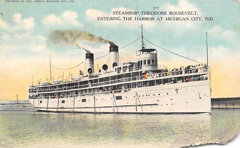 SS Theodore Roosevelt American President Line Ship 1908 | Topics ...