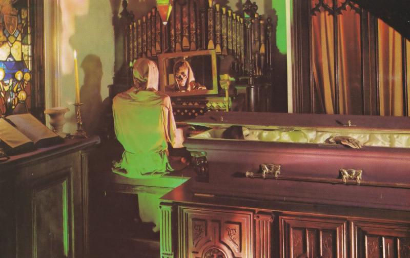 Victorian 1850 Coffin Funeral Organ Brading Isle Of Wight Wax Museum ...