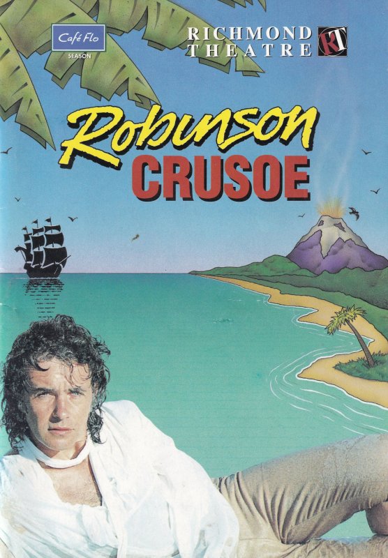 Robinson Crusoe David Essex Richmond Pantomime Theatre Programme ...