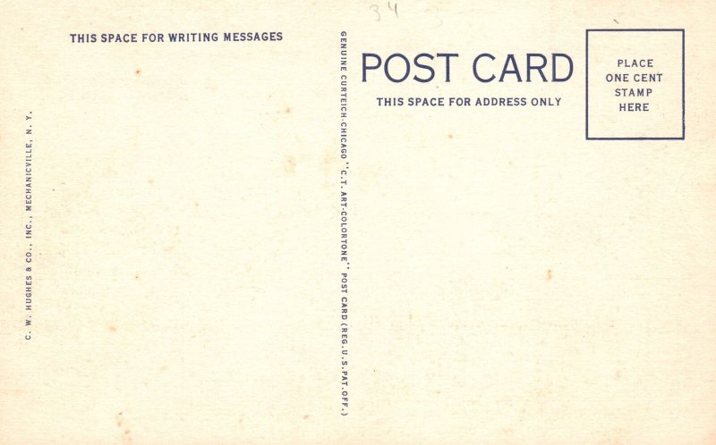 Vintage Postcard Point Lookout Mohican Hill Catskills East Windham New ...