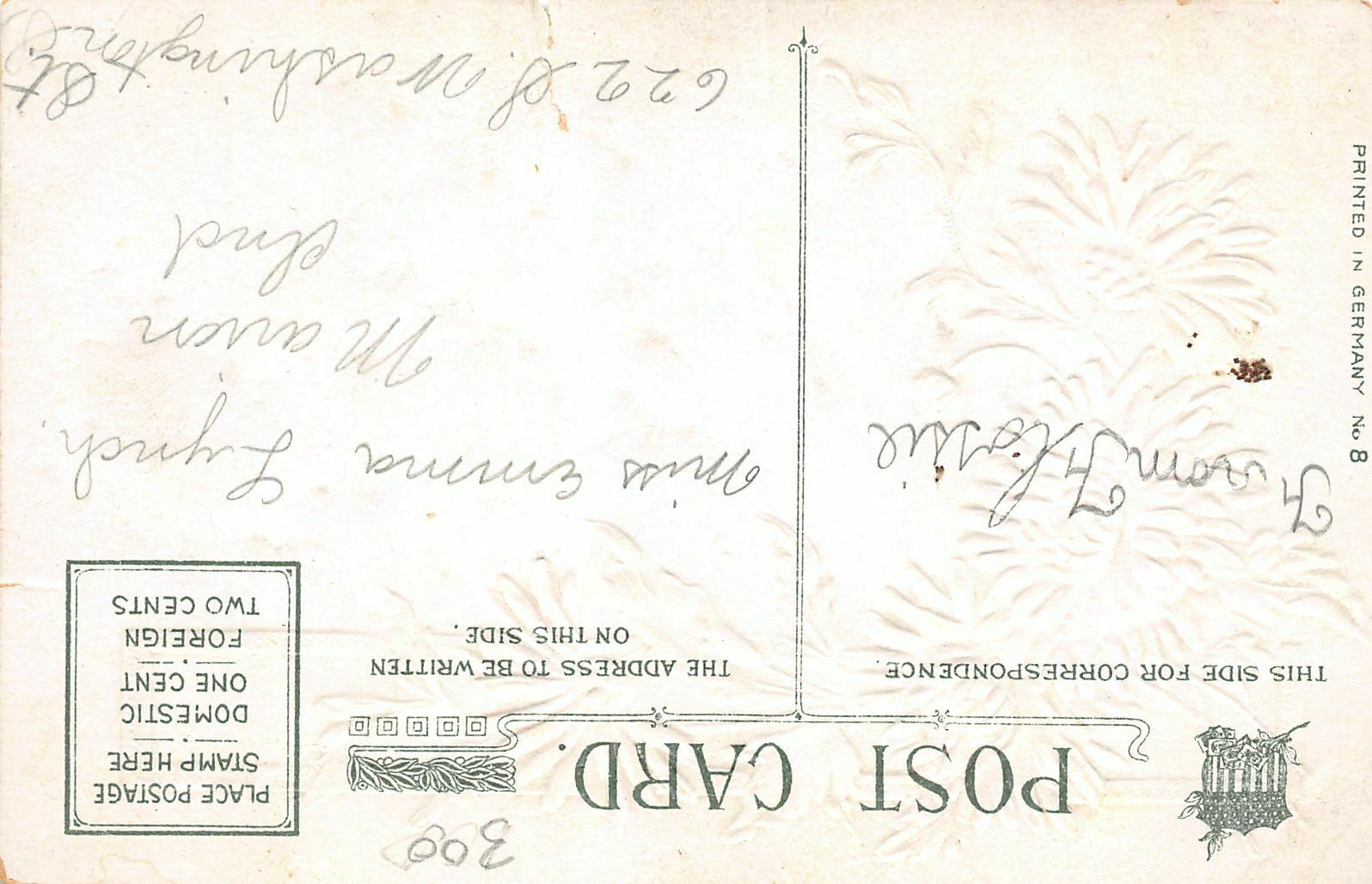 G78/ Sims Indiana Postcard c1910 Greetings from Sims Ind. | United ...