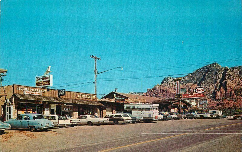 Sedona Arizona Street Scene 1960s Porter automobiles 21-9171 | United ...