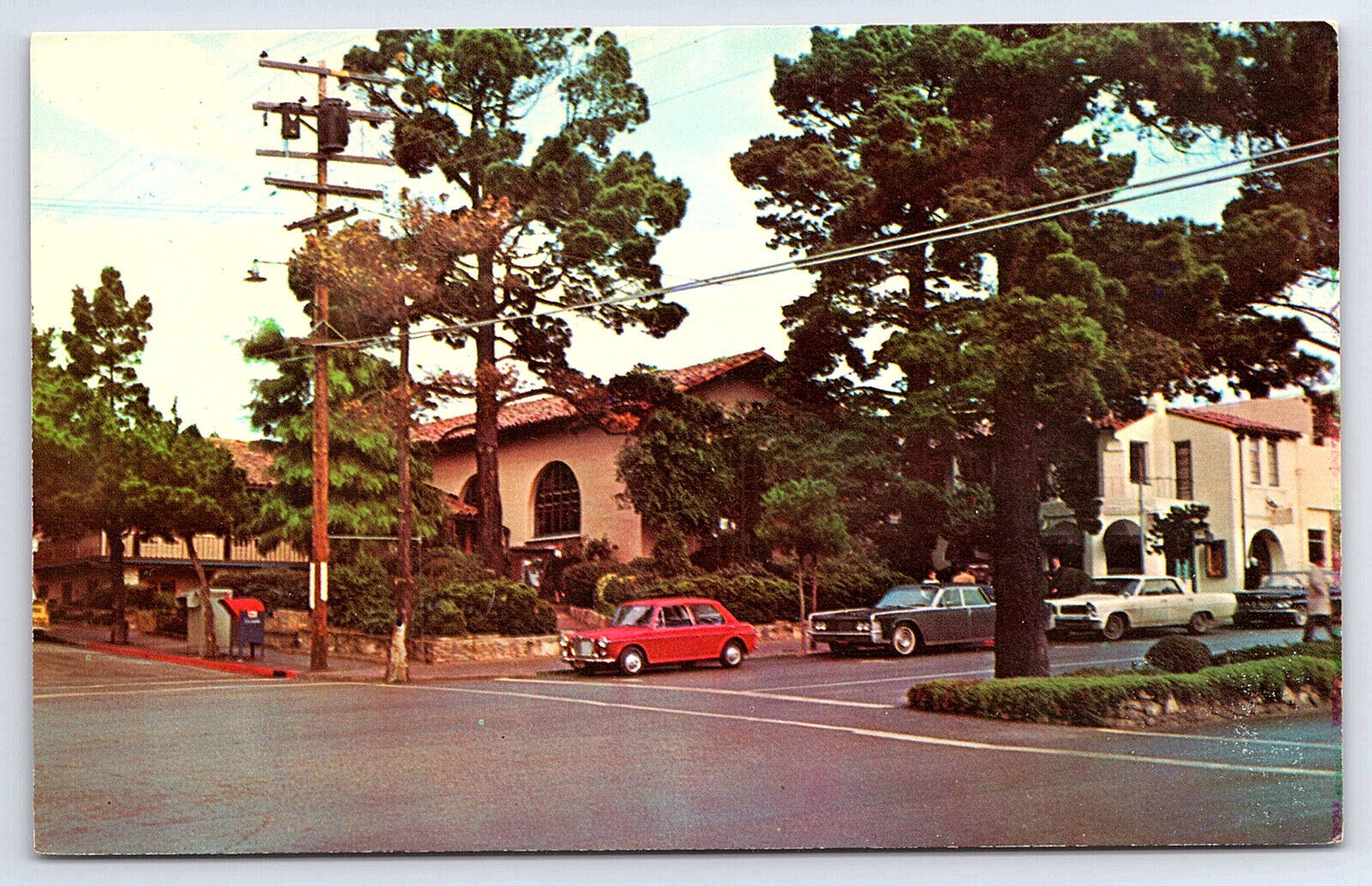 Harrison Memorial Library Carmel by the Sea California Postcard A112 ...