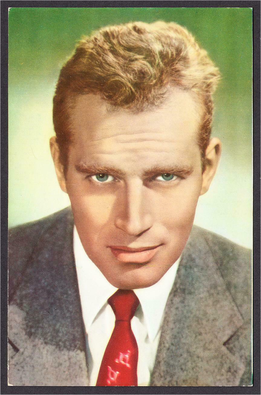 Charlton Heston Actor Original 1960s Postcard | Topics - People - Other ...